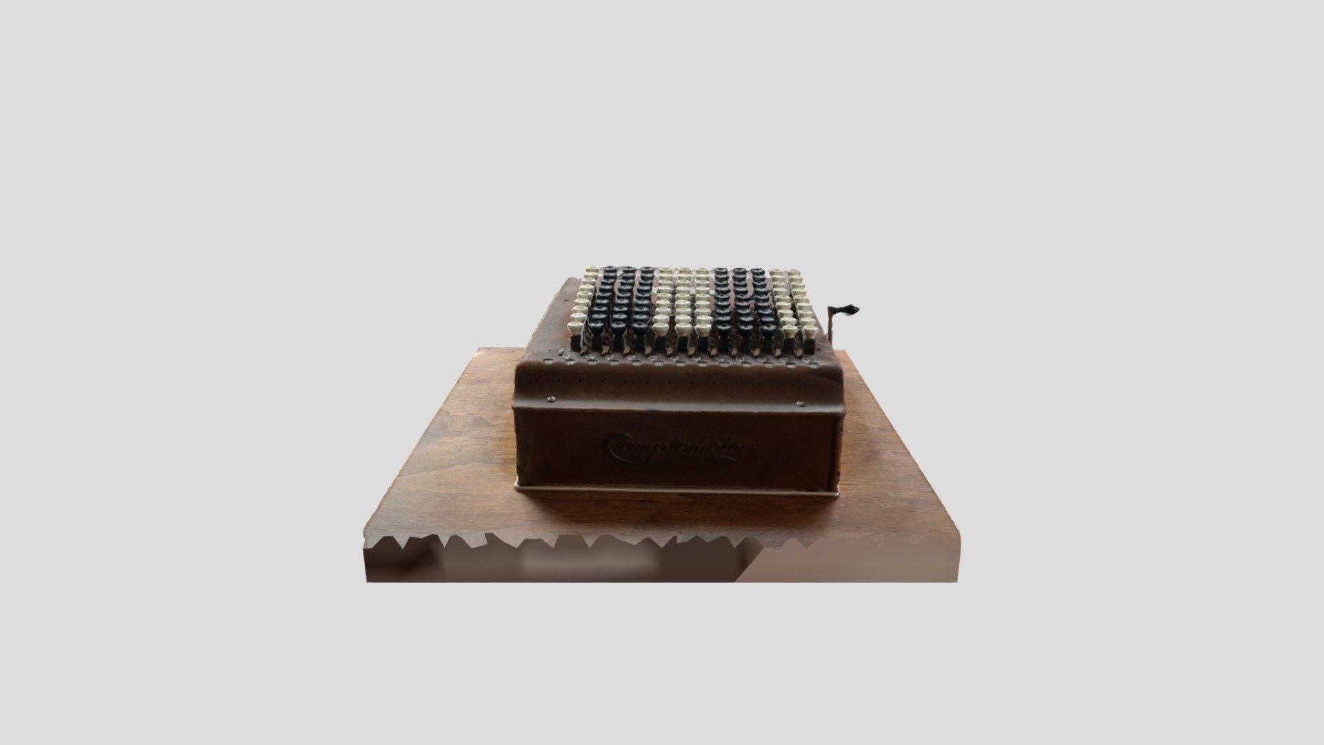 Comptometer - 3D model by ExagonuM [70f6668] - Sketchfab