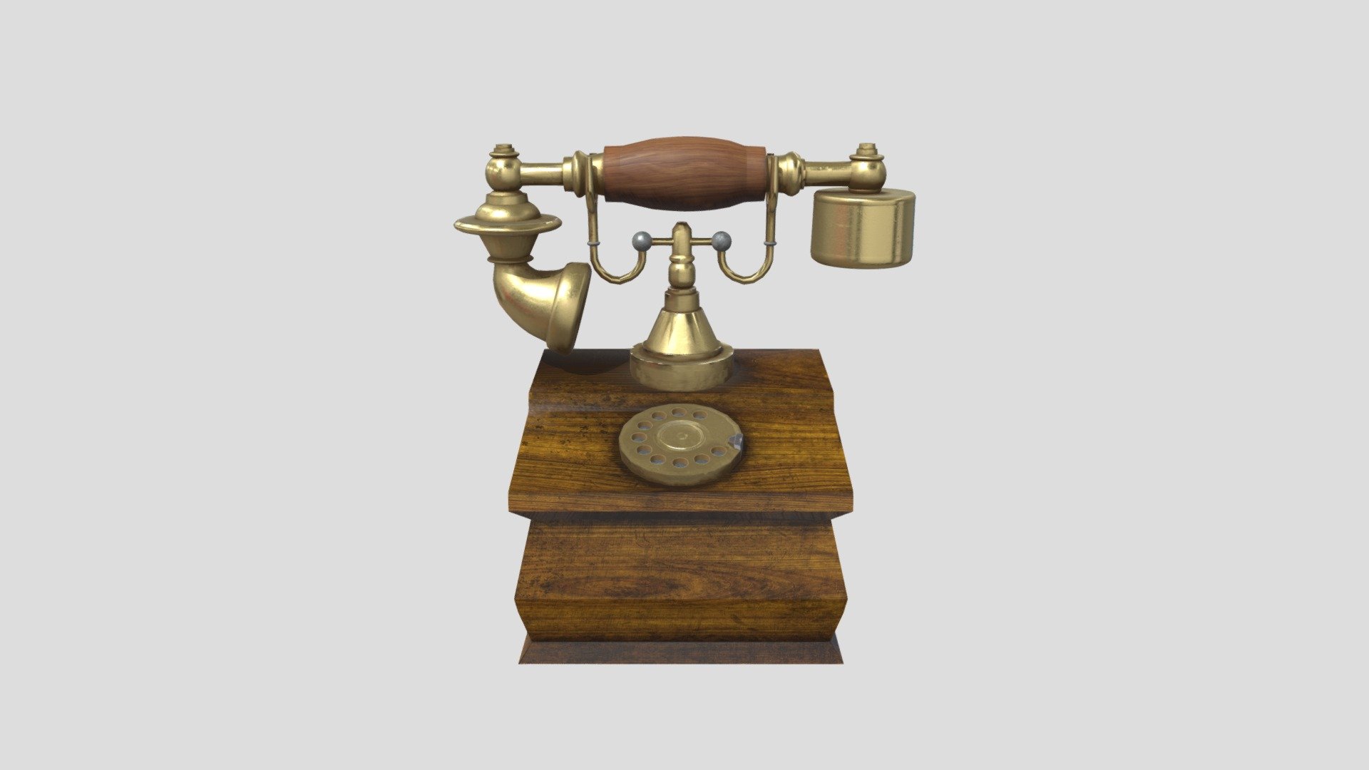 Old phone - 3D model by adri21 [70f6e48] - Sketchfab