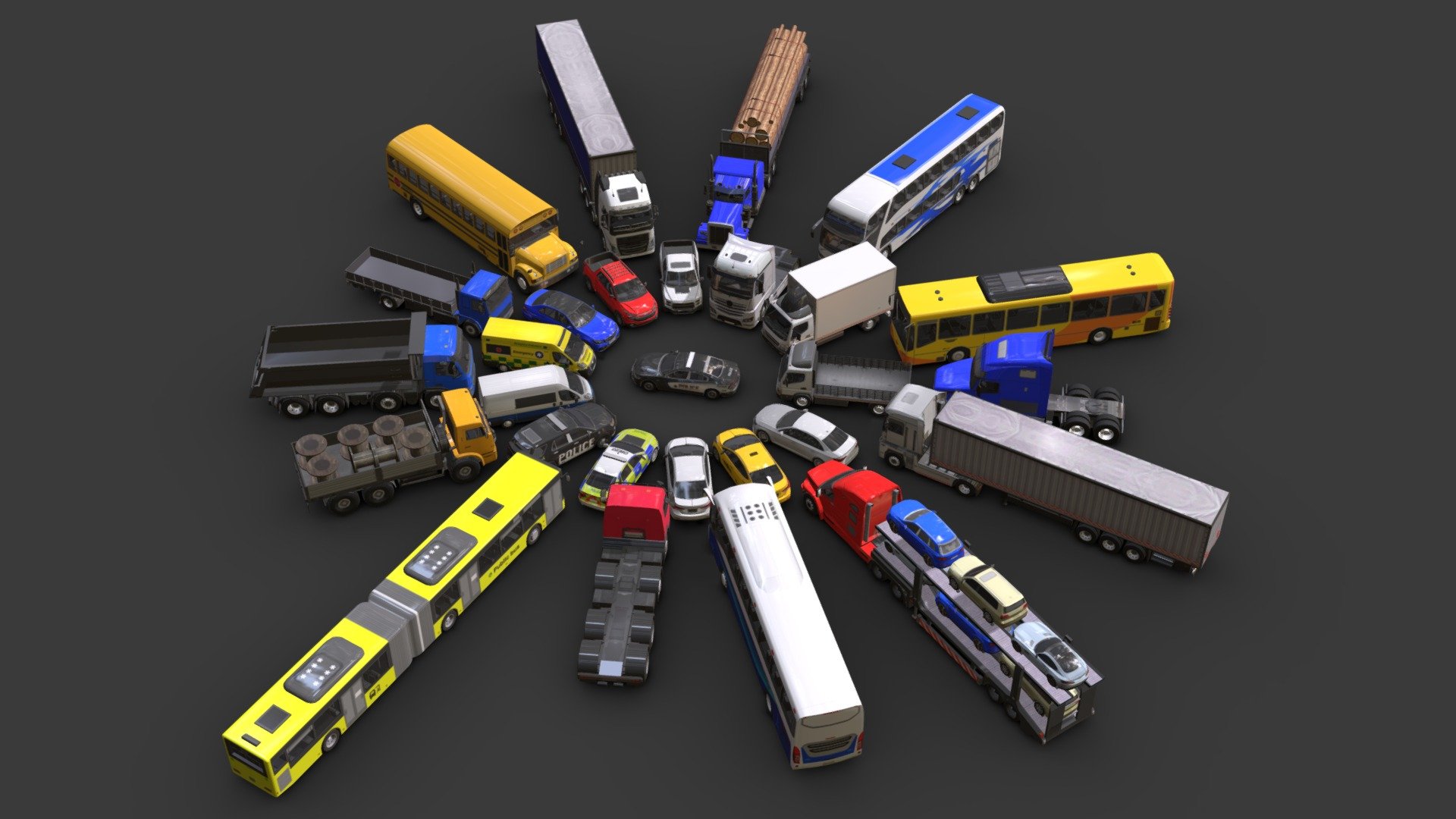 Vehicle Pack 1 - 3D model by Sidra (@Sidramax) [70f74bf] - Sketchfab