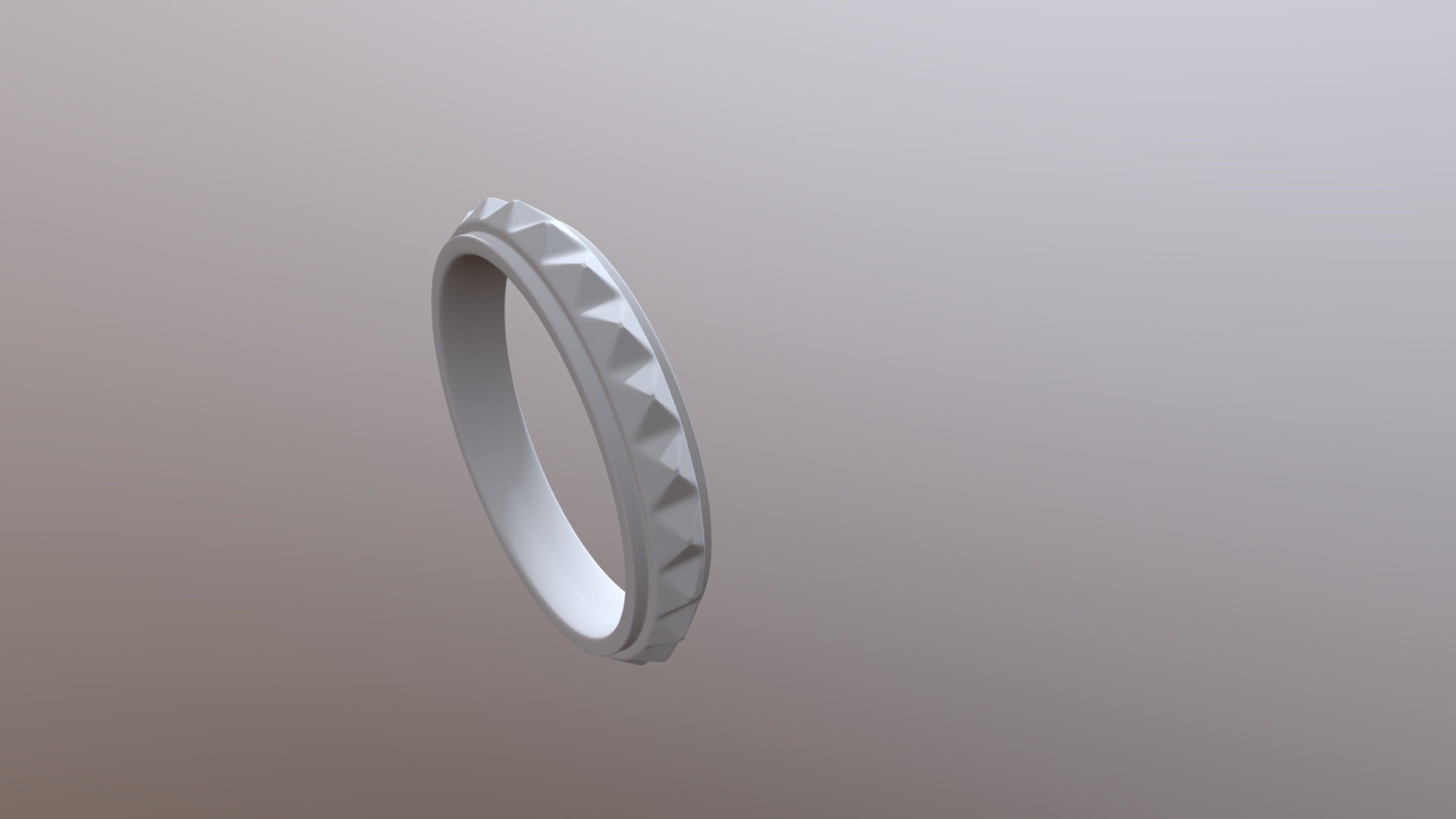Gold rhodium Spike ring - 3D model by VE AND VILE (@veandvile) [70f8008 ...