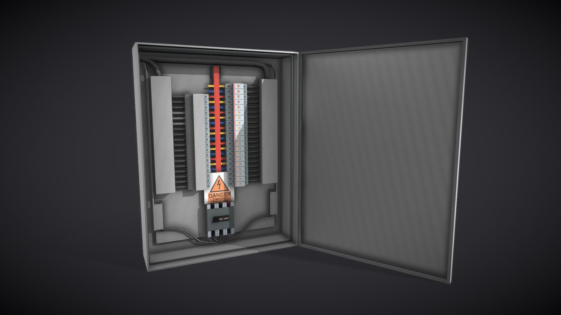 Electrical Box - Buy Royalty Free 3D model by StellarX [70f9592 ...