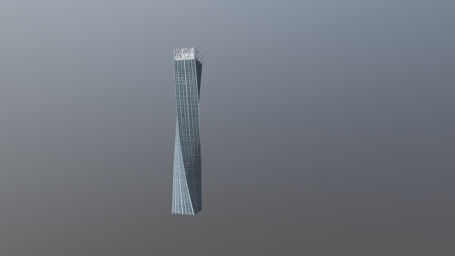 Cayan Tower - 3D model by grafru024 [70f9674] - Sketchfab