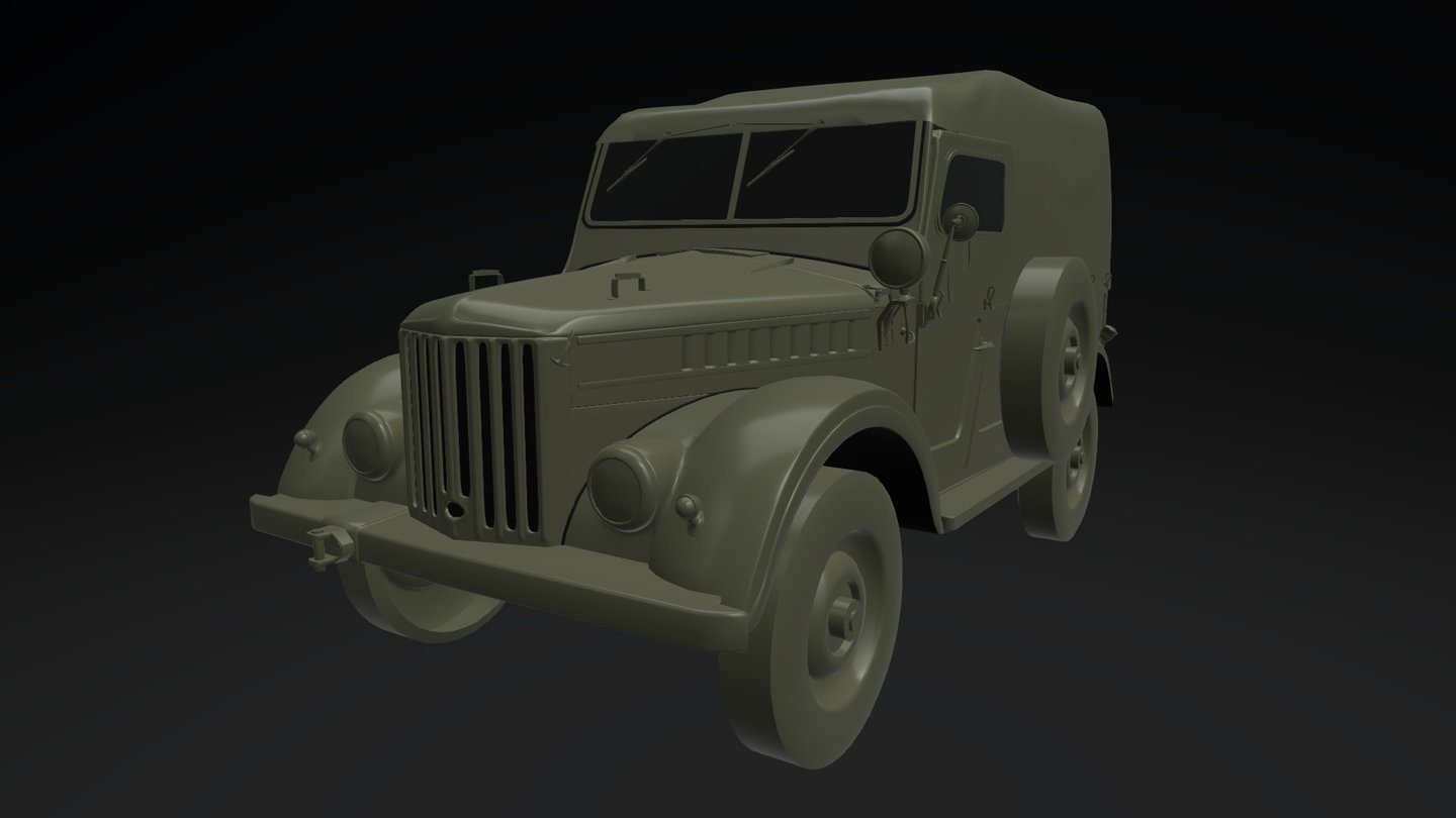 GAZ-69 Model WIP - 3D model by Michael Filipek (@mfilipek) [70f9d5c ...