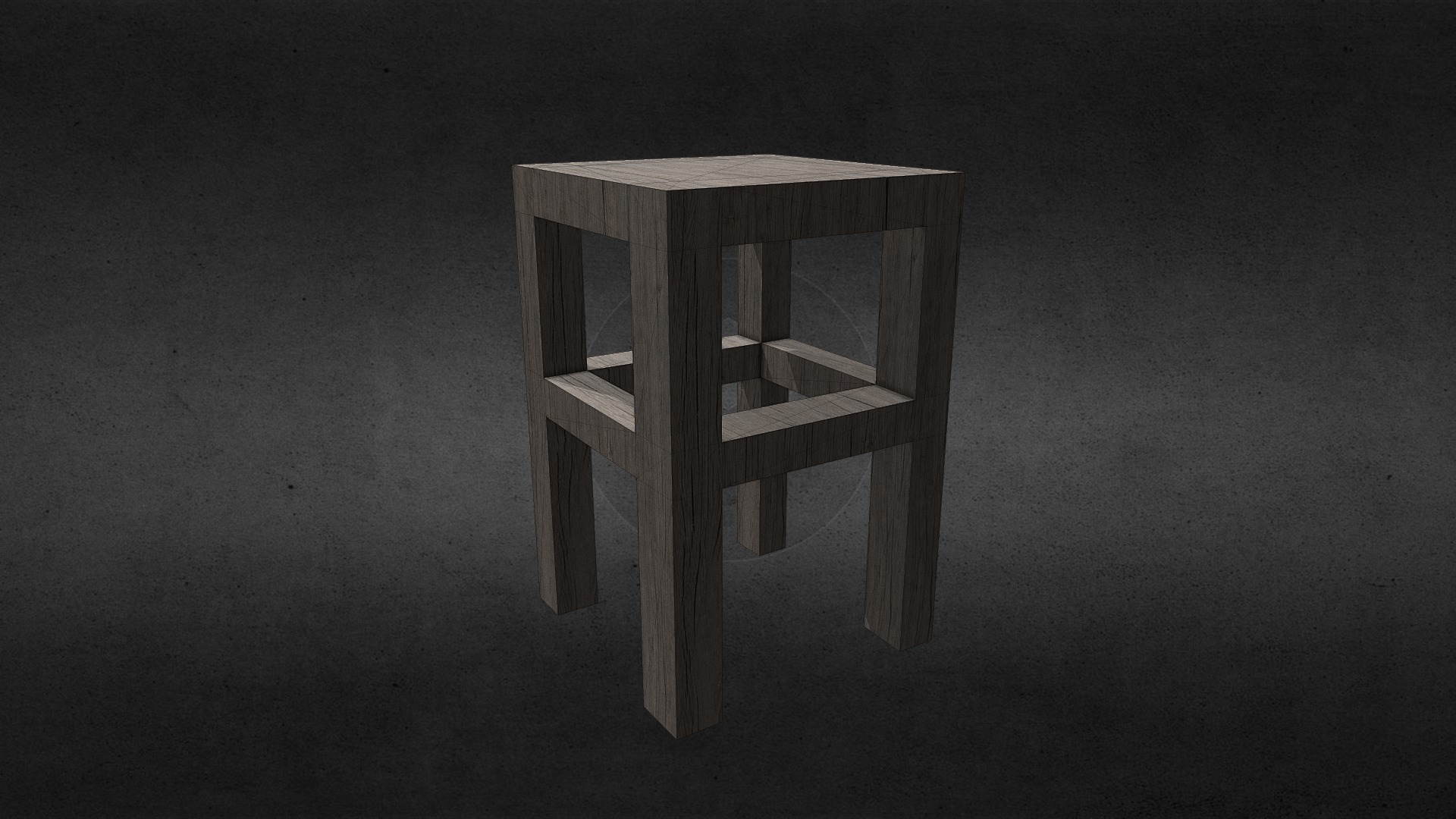 Stool - 3D model by Andrea.Crisante [70f9e49] - Sketchfab