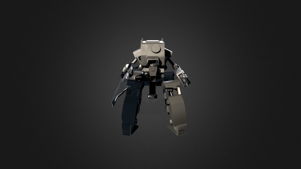 Big Robot - 3D model by rockyino [70fa962] - Sketchfab
