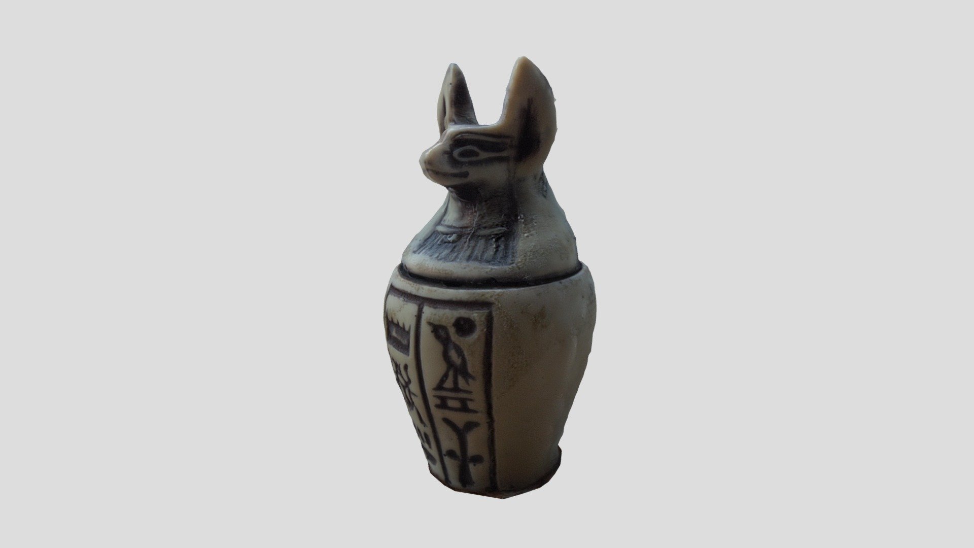 Duamutef Canopic Jar - 3D model by Crownler [70faf02] - Sketchfab