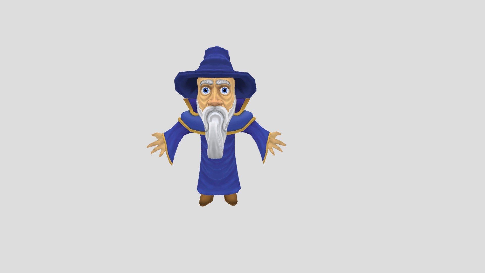 Wizard - 3D model by jrf5 [70fc157] - Sketchfab