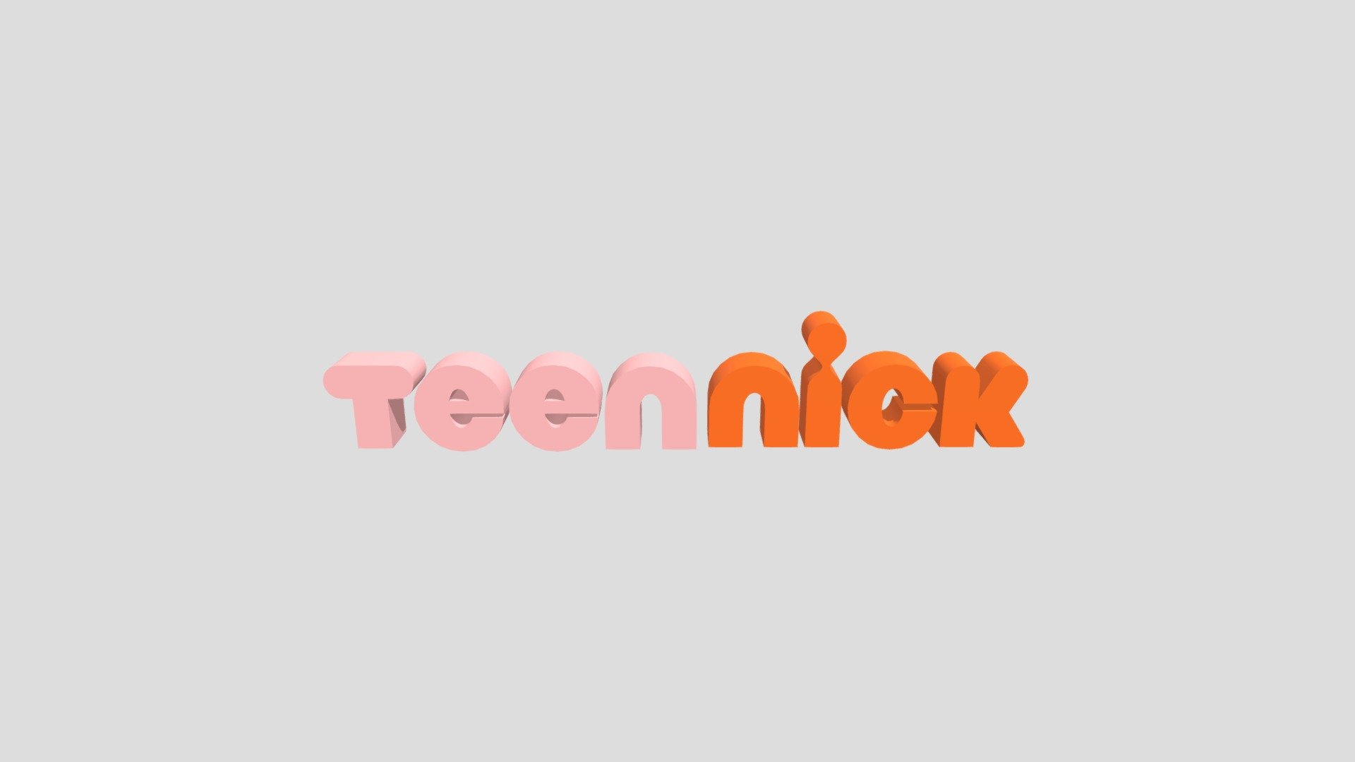 TeenNick Logo (2019-Present) [Tea Rose version] - Download Free 3D ...
