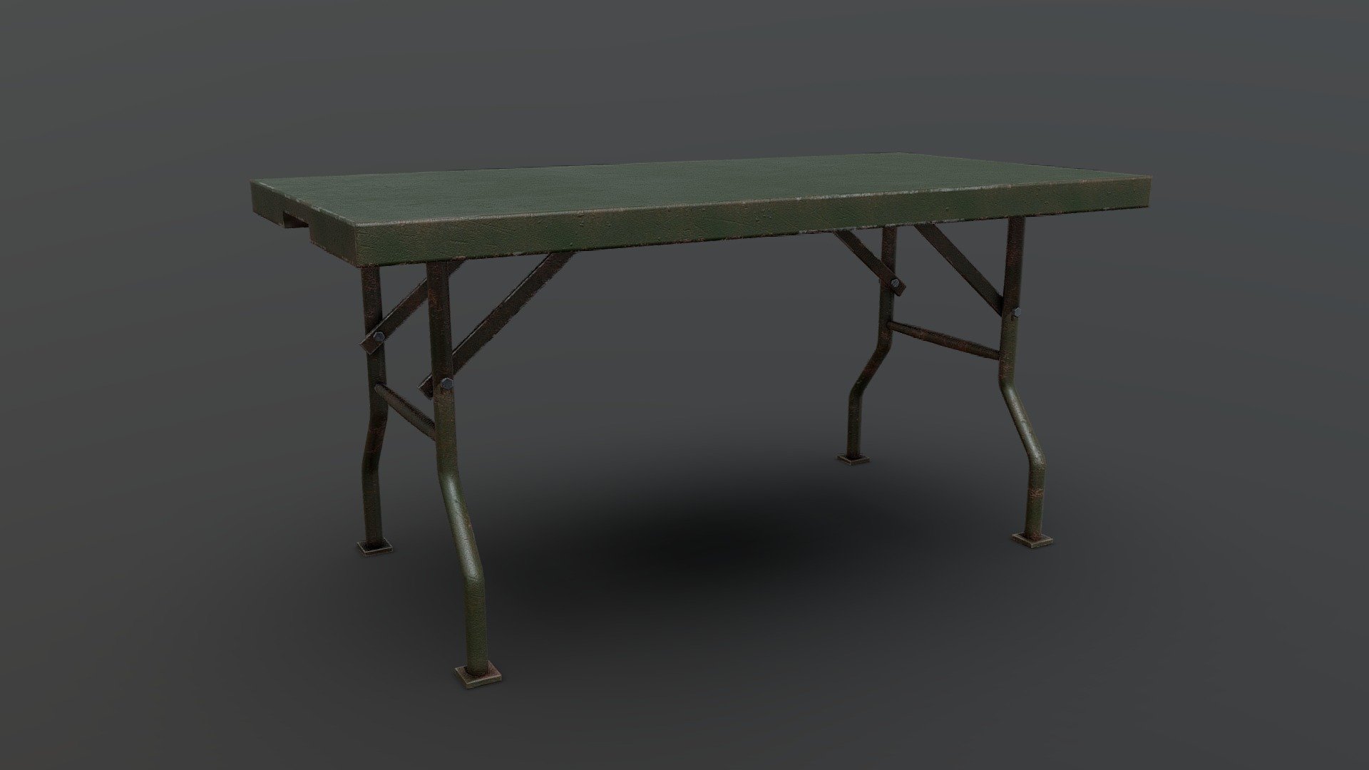 Mlitary Table by mkaplunow - Buy Royalty Free 3D model by Mike Caplano ...