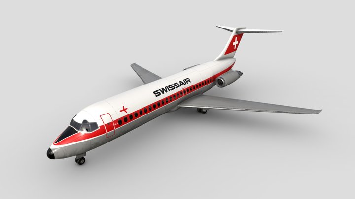 Passenger-aircraft 3D models - Sketchfab