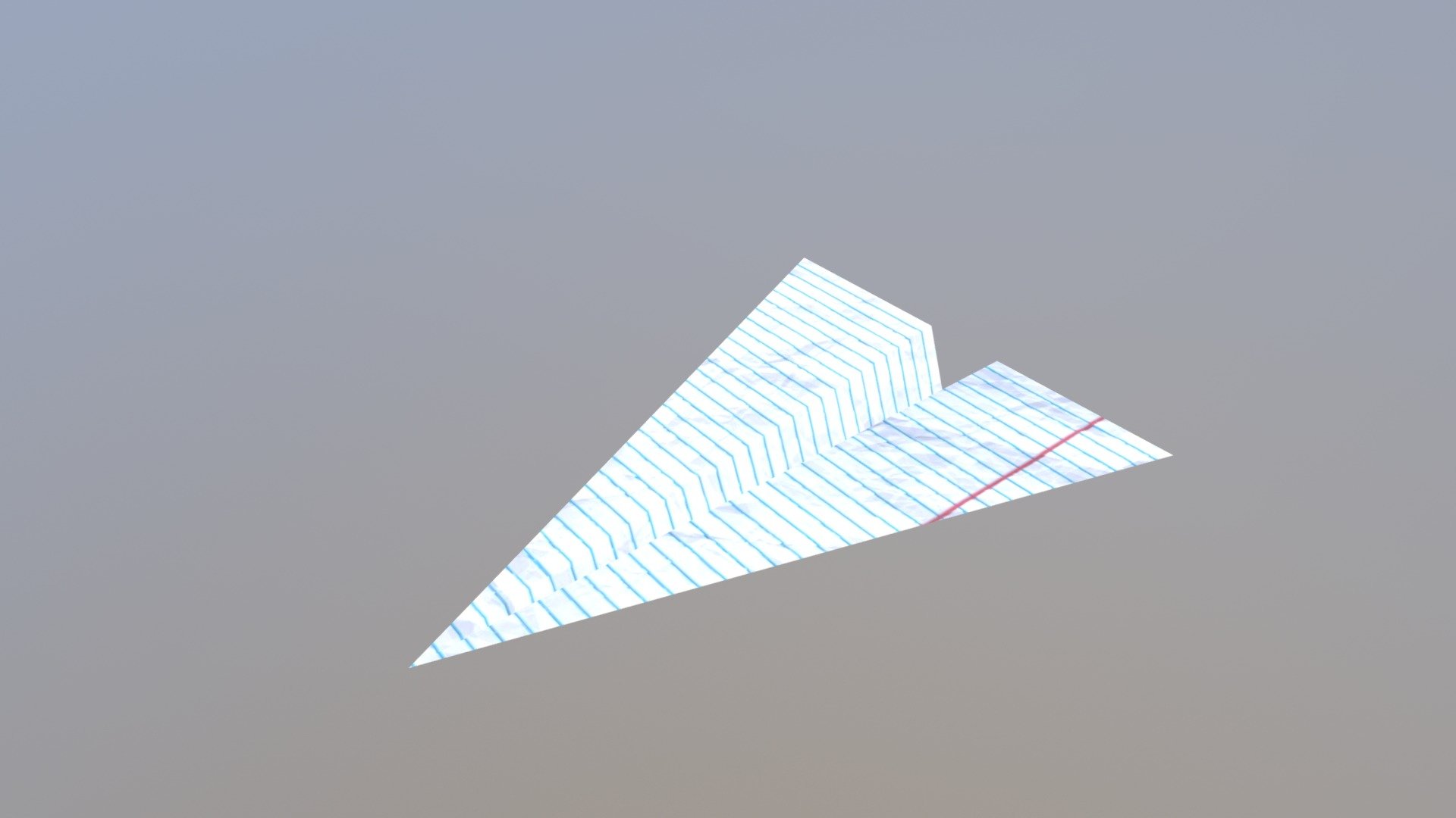 Sassy Paper Airplane - 3D model by Becky Snell (@BjTrammel) [70ff9b7 ...