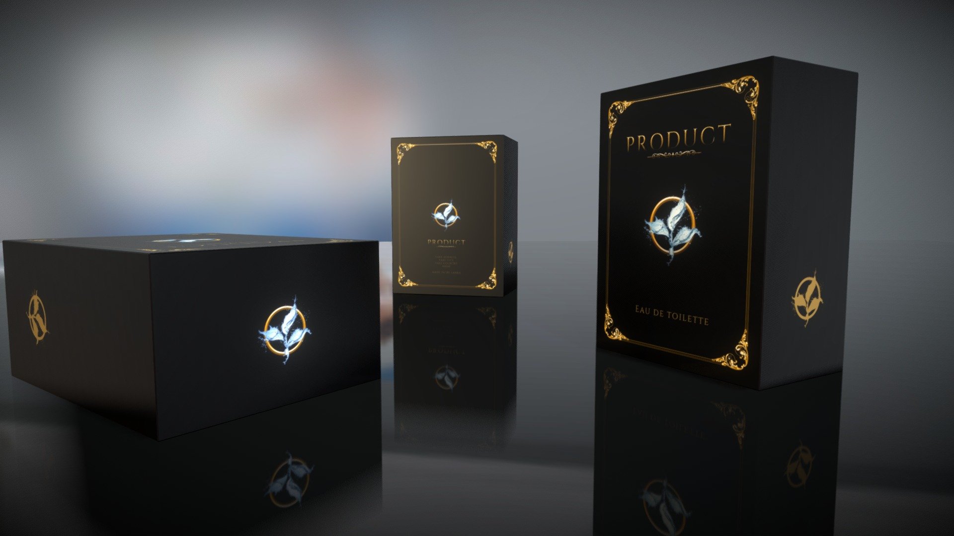 Perfume Box - Download Free 3D model by Chamika.Ashen.Madushanka ...