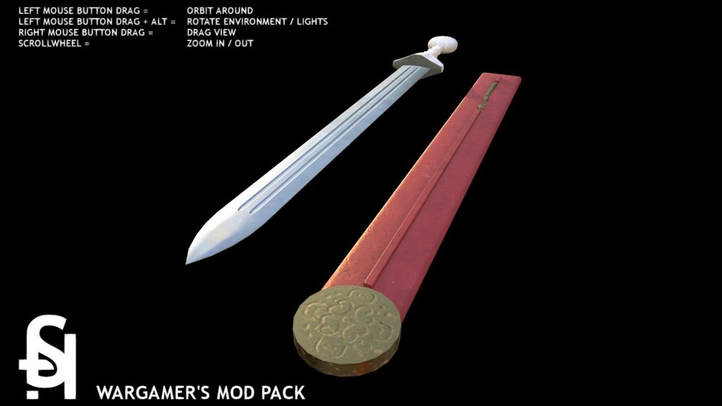 Roman Long Spatha - 3D model by Béla Csampai (@stealth4health) [7100c4a ...