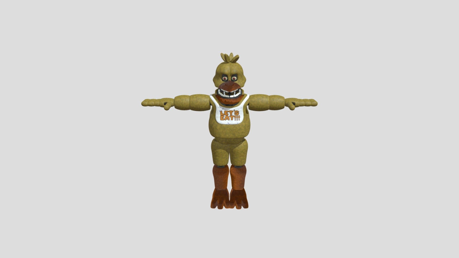 Chica V3 Rigged2 - Download Free 3D model by hakdoggcheese136 [710133c ...