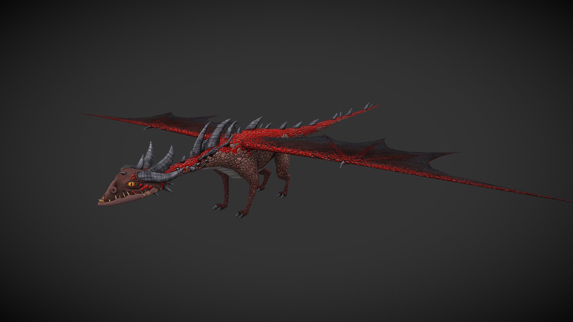 Dragon4 - 3D model by Pushpinder.Singh [7101f3a] - Sketchfab