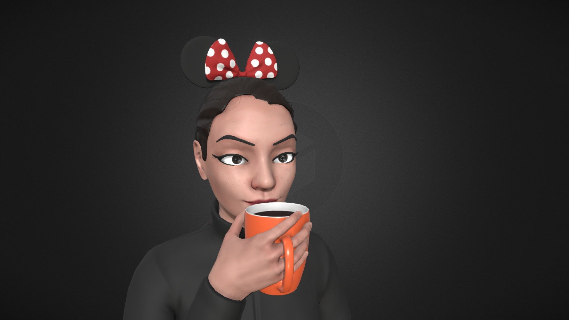 Caroline - 3D model by Sweney_Jara [7102429] - Sketchfab