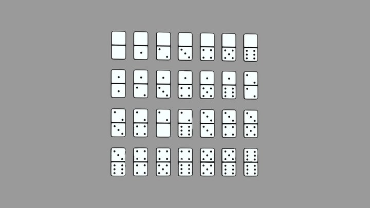 Domino 3D models - Sketchfab