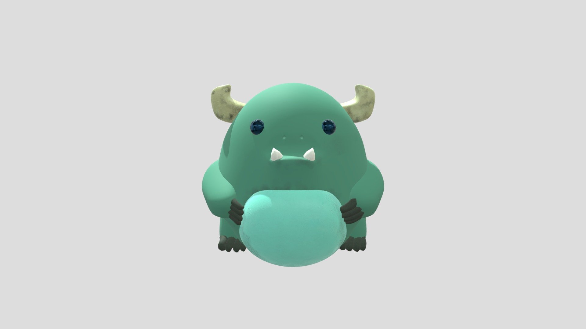 tiny monster texture - 3D model by ninikk233 [71042a0] - Sketchfab