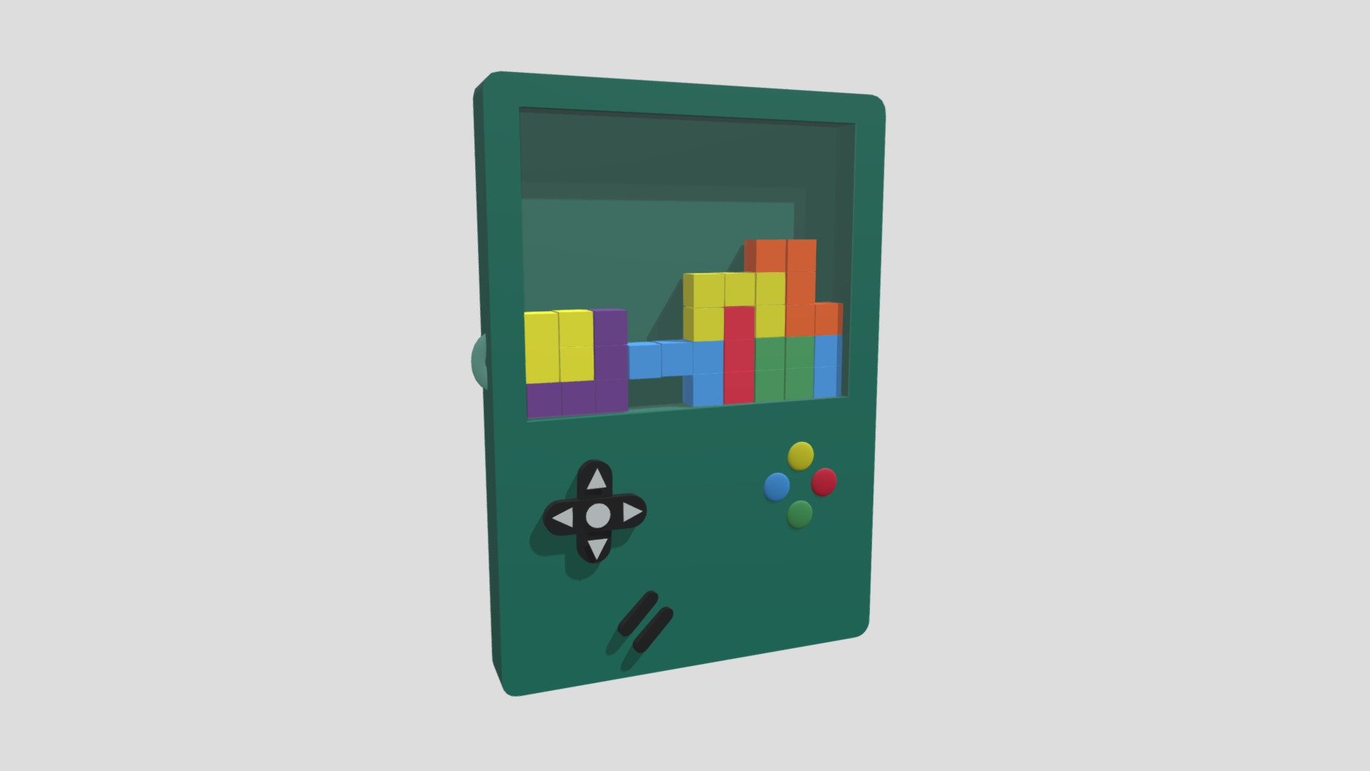 tetris - 3D model by maythereis [7104665] - Sketchfab