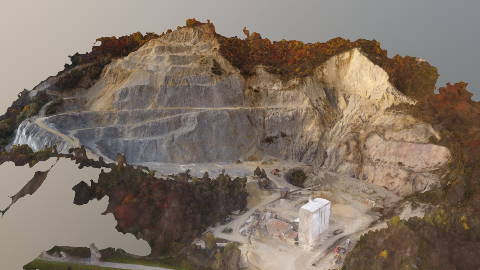quarry - 3D model by Marko Bezjak (@Bezjak) [71067e8] - Sketchfab