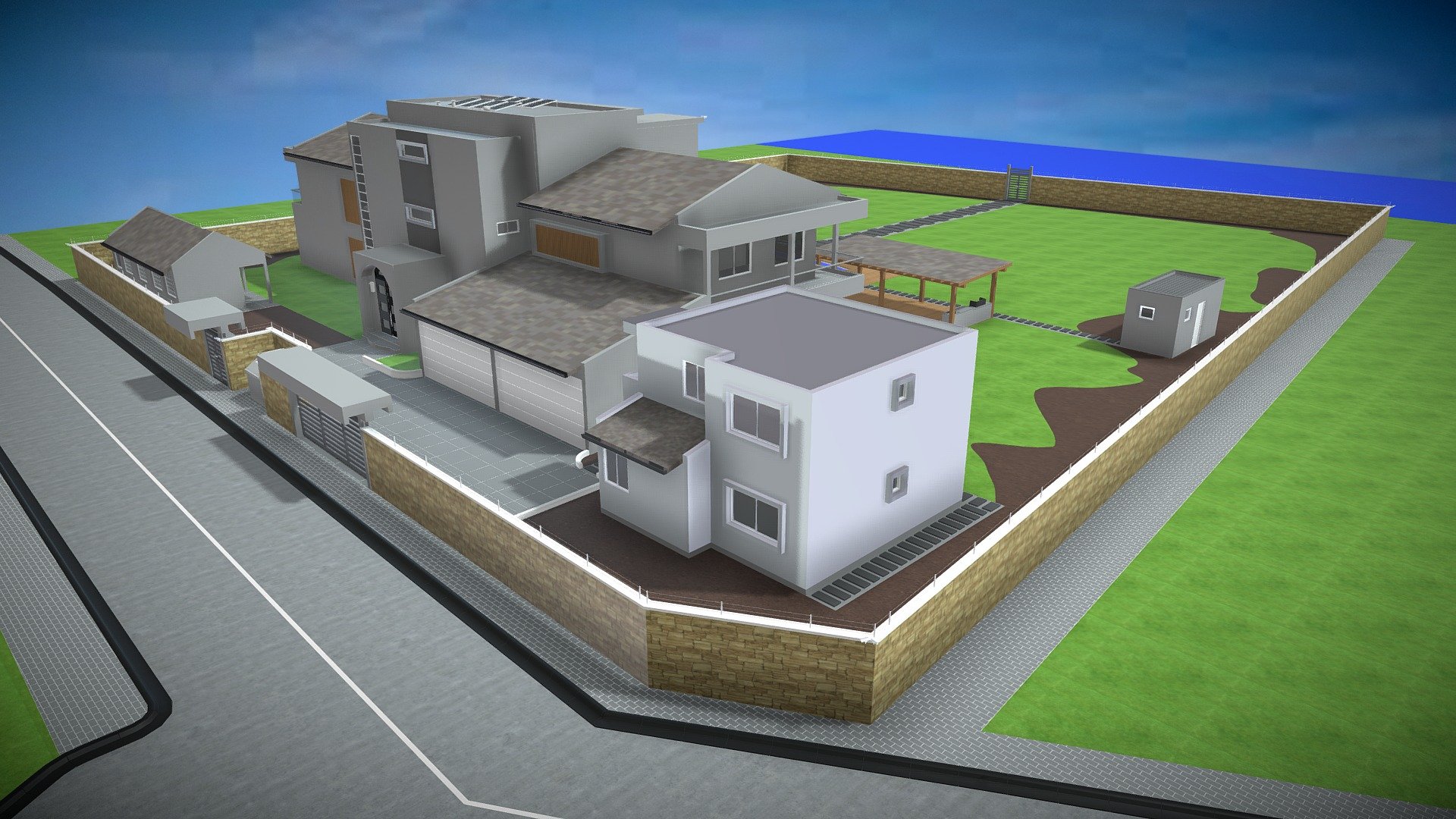3D model Miller 2 - 360 spin model of 3D house - 3D model by ...