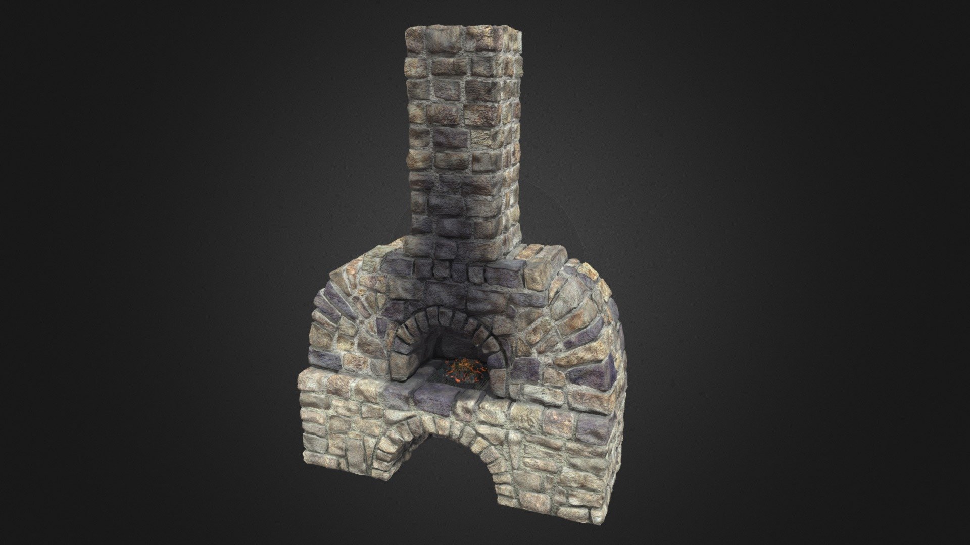 Medieval Blacksmith's Furnace - 3D model by Tornado_Studios [71082fc ...