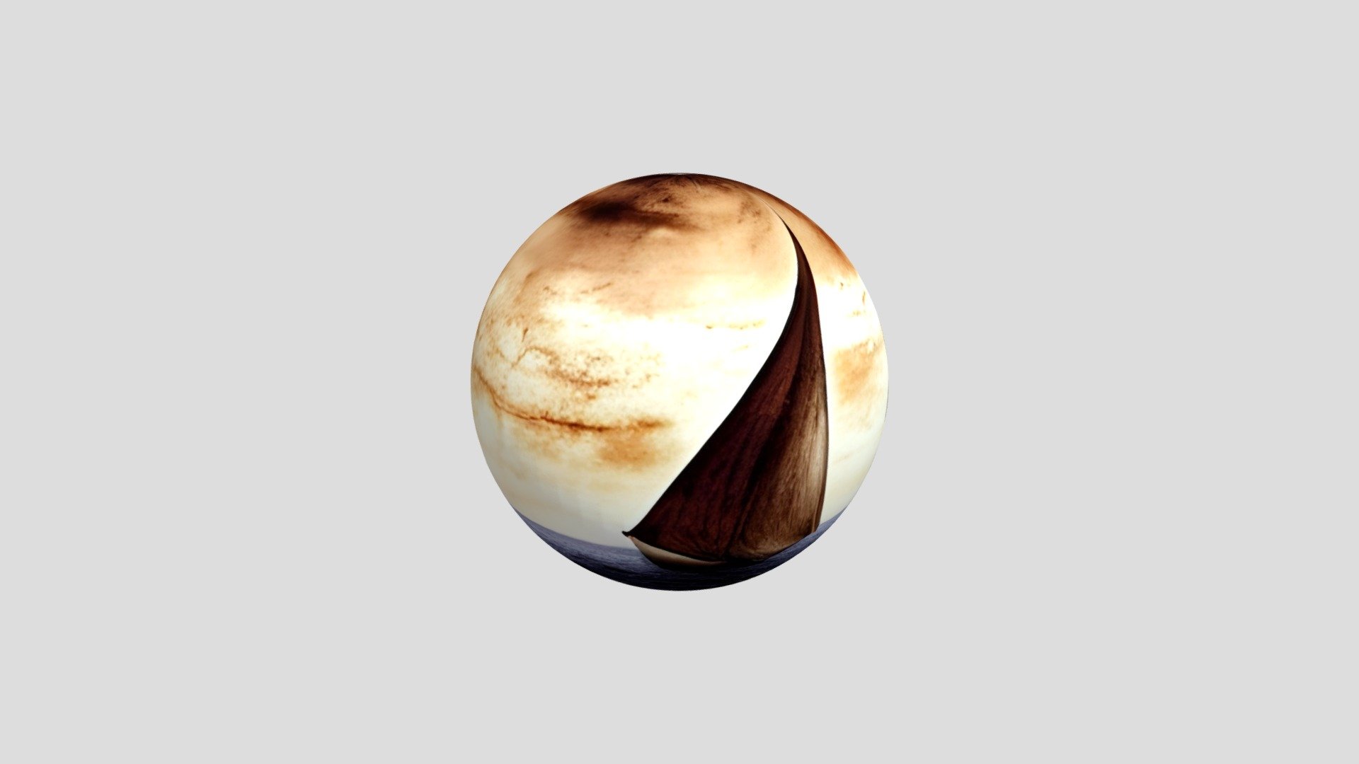 360-panorama-mapped-onto-a-sphere - Download Free 3D model by ...