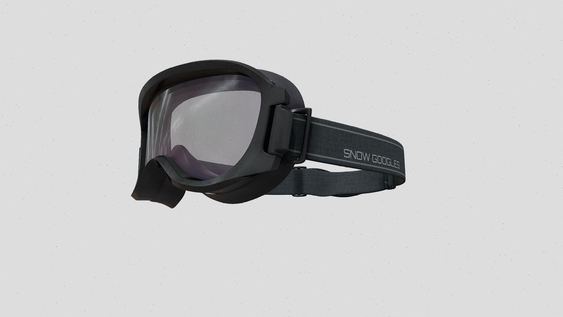 snow mask with 4k pbr texture - Buy Royalty Free 3D model by ...