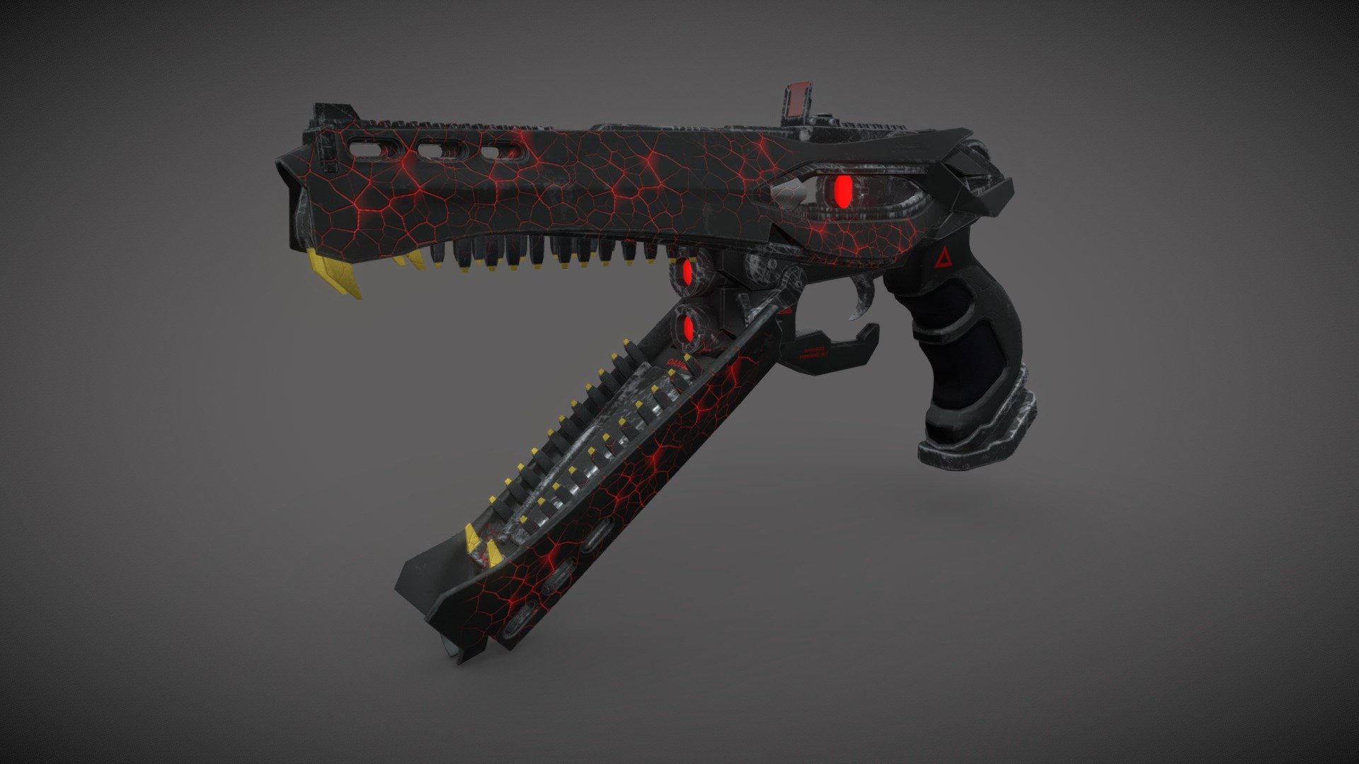 Reptar's Boom Stick - Hand Cannon Concept - 3D model by eli ...