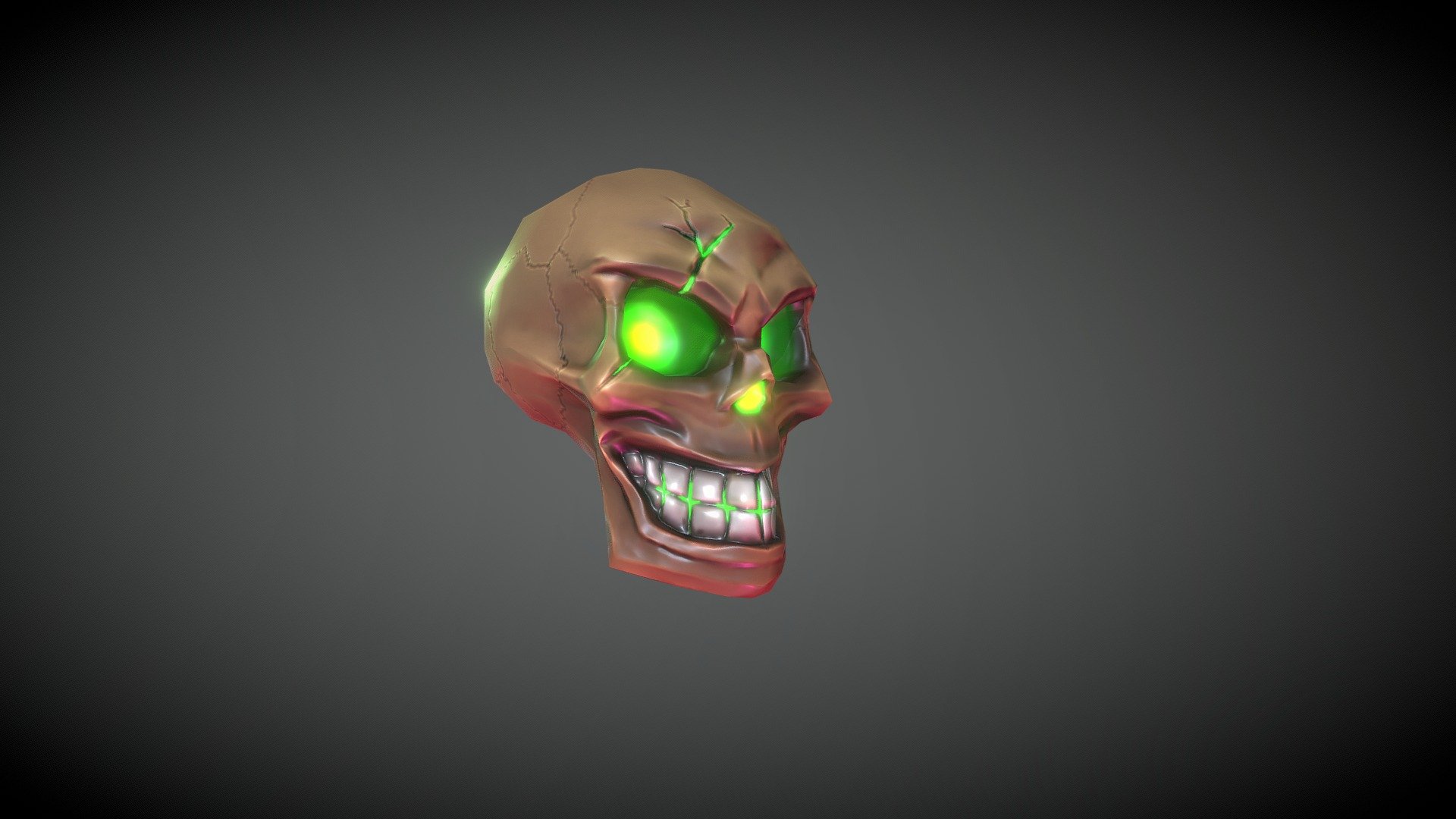 The Cursed Skull - 3D model by Astoryon (@anthonypreite) [710b7a6 ...