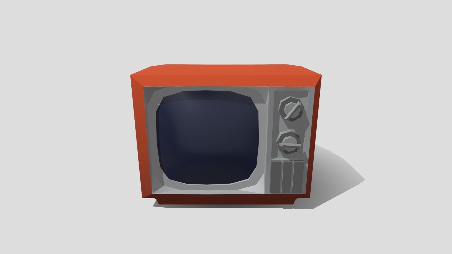 Old-Timey TV - 3D model by bug [710b808] - Sketchfab