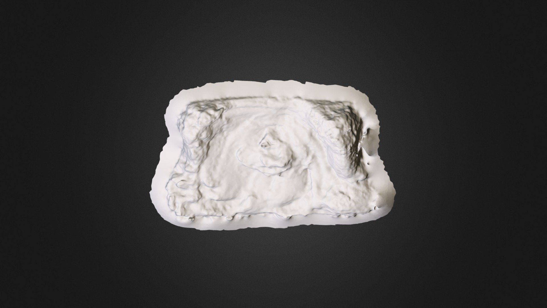 Post-eruption caldera model - Download Free 3D model by Karl A. Lang ...