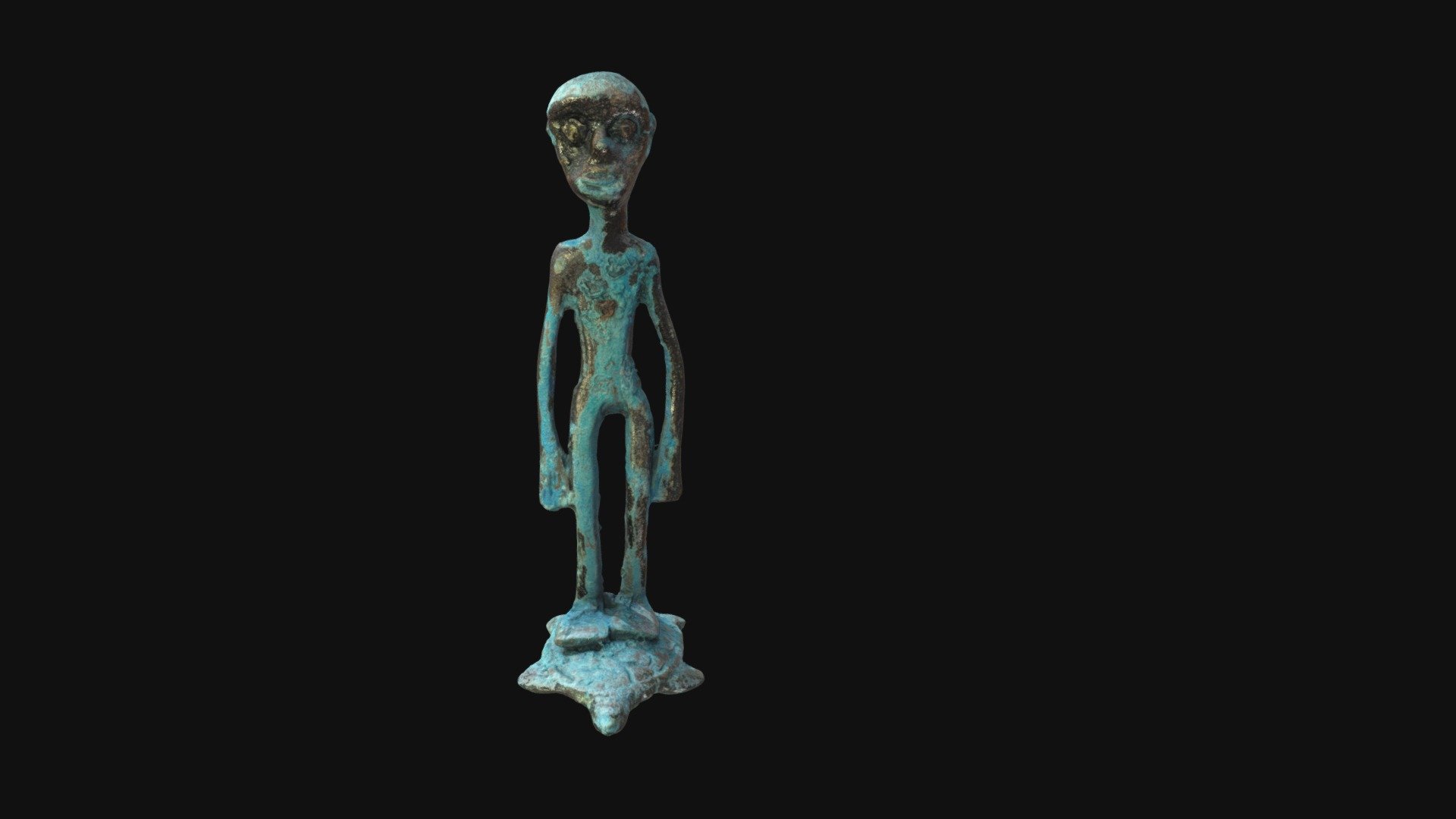 Turtle Man bronze figure - Download Free 3D model by Stephan Buth ...