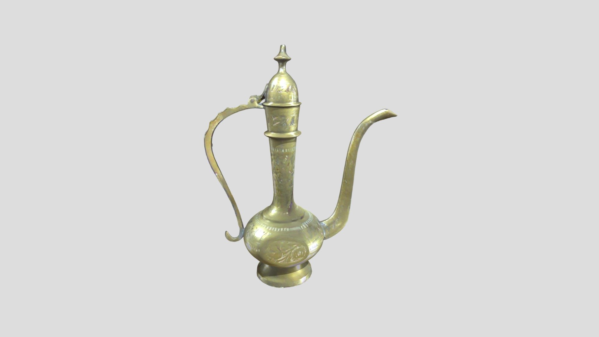 Teko Kuningan - 3D model by MuseumSoegarda [7110760] - Sketchfab