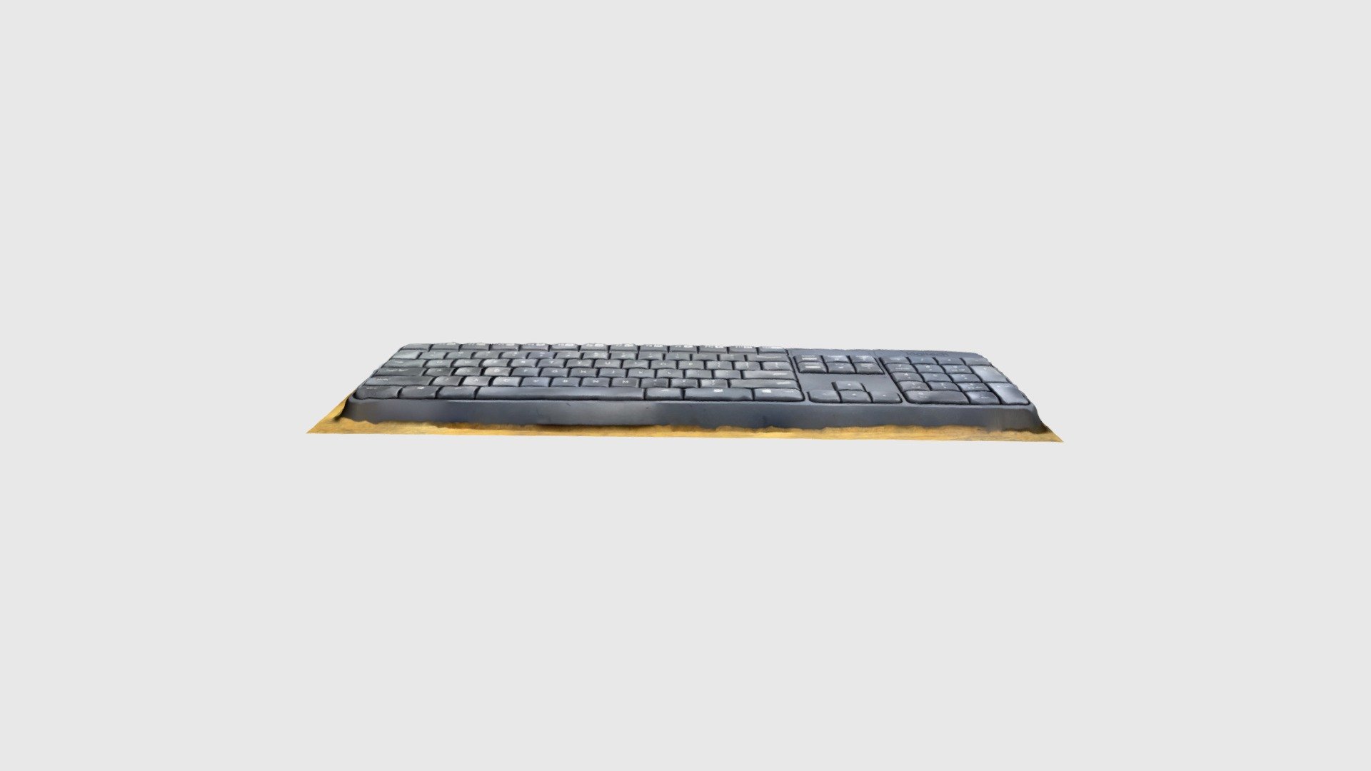 Keyboard - Download Free 3D model by JakeVDG [7111e90] - Sketchfab