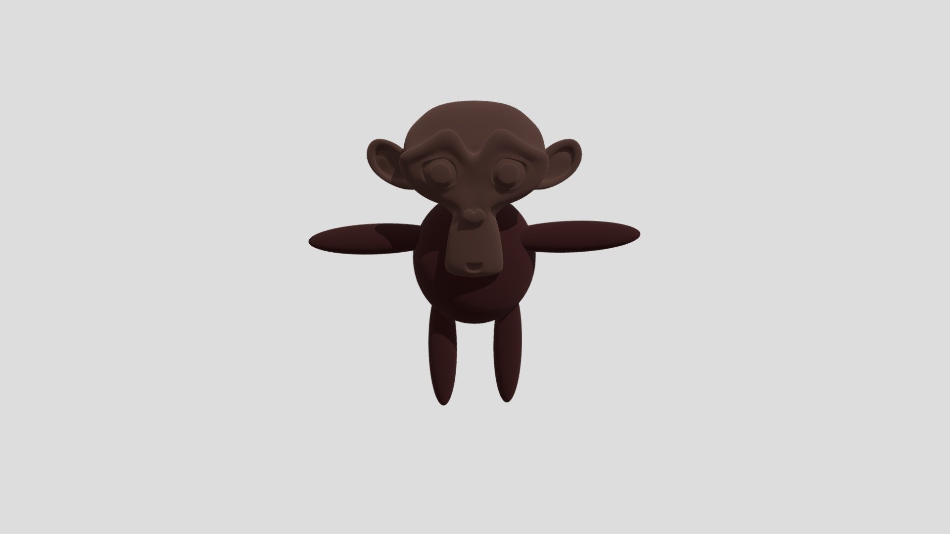 monkey - 3D model by NayotheJapaneseC12 (@hadi.nayotama) [7112281 ...