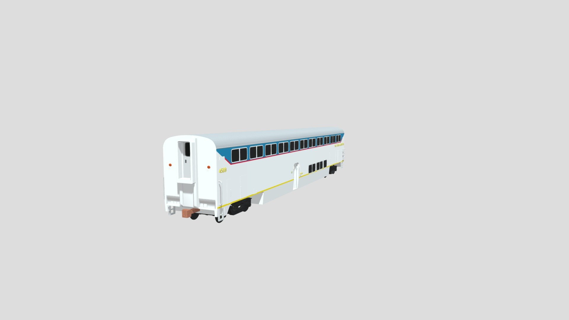 CSX Coach #4589 - Download Free 3D model by zairiq zairiq ...
