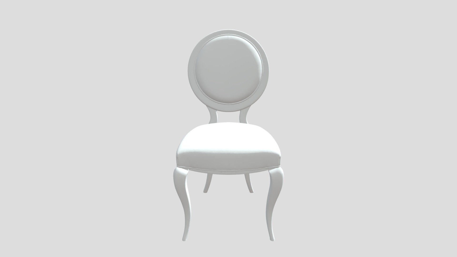 Round Chair by MODENESE - Download Free 3D model by Modenese Gastone ...