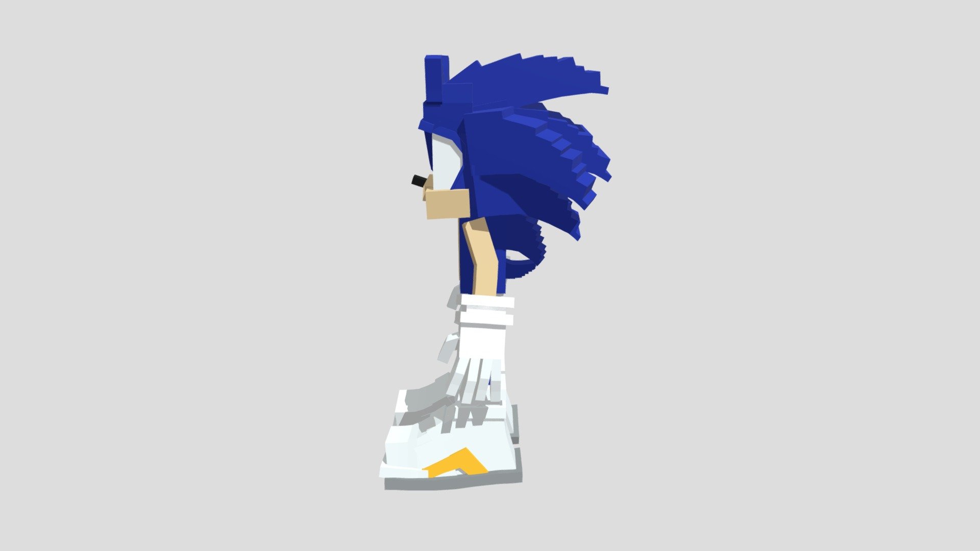 Sonic-minecraft-version - Download Free 3D model by minetoons23 ...