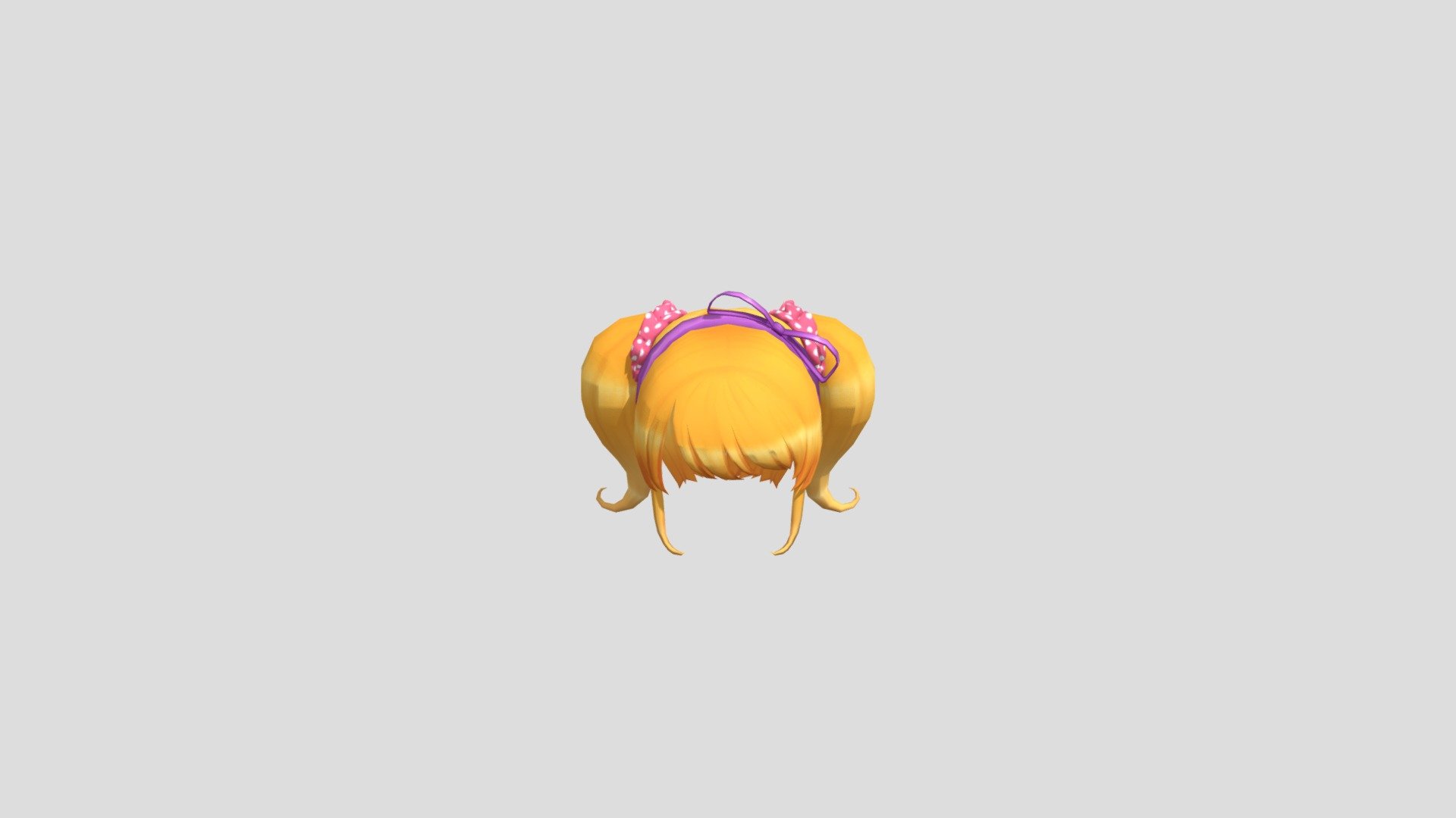 Yandere Simulator Raibaru Previous Hair - Download Free 3D model by ...
