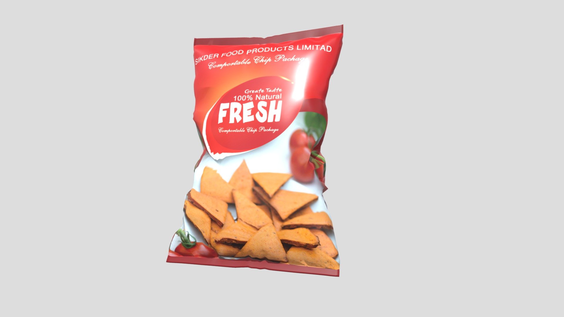 CHIP BAG Download Free 3D Model By M Visual baoquy37 7116fcd 