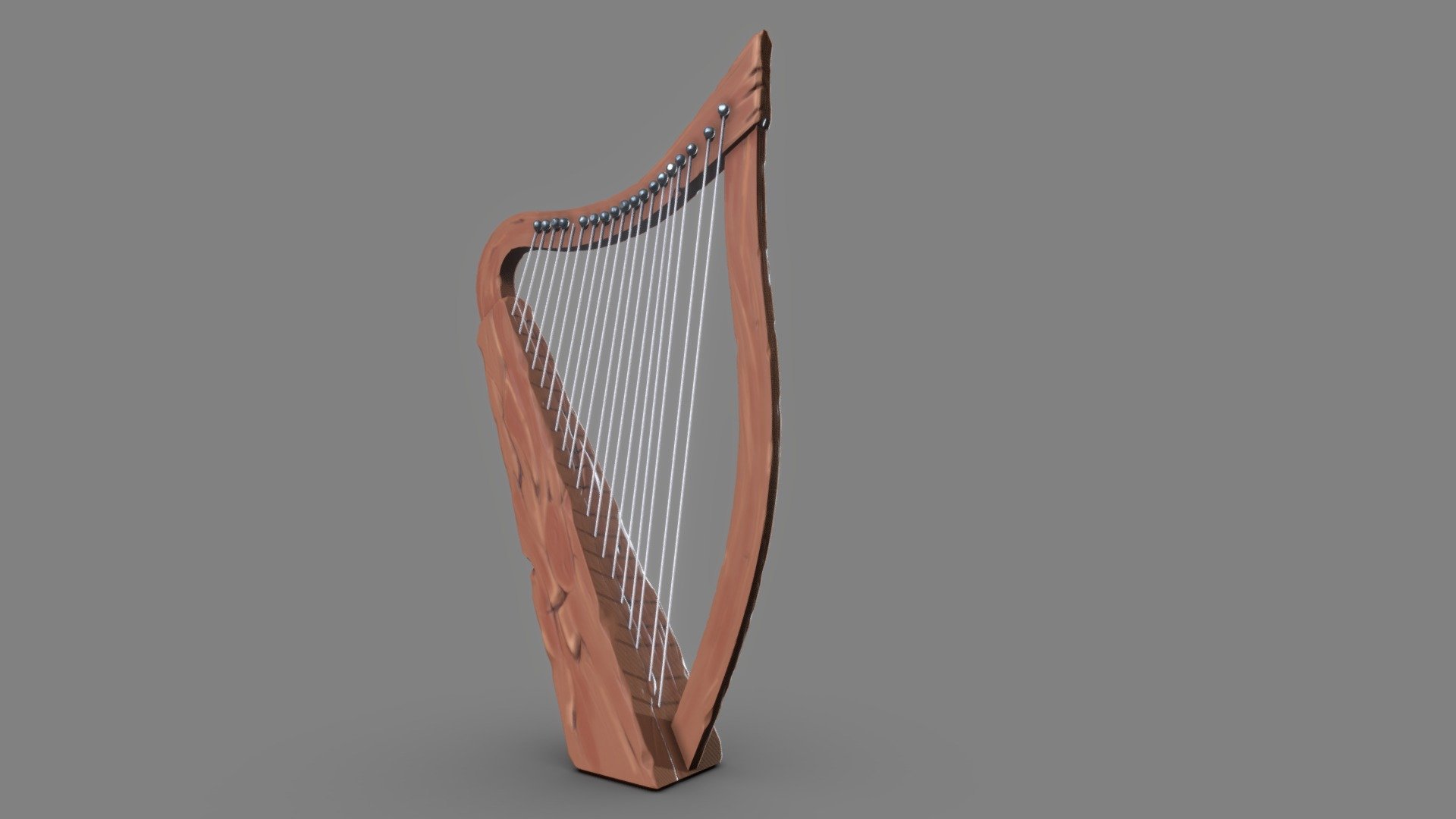 Harp - 3D model by AaronBossier [7117963] - Sketchfab