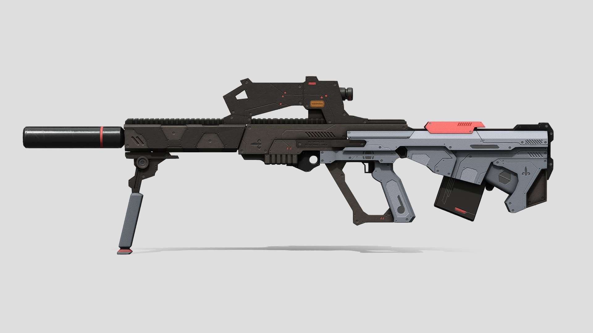 Bull-Pup Rifle_V4 - Buy Royalty Free 3D model by Vrenderz (@sourabh ...