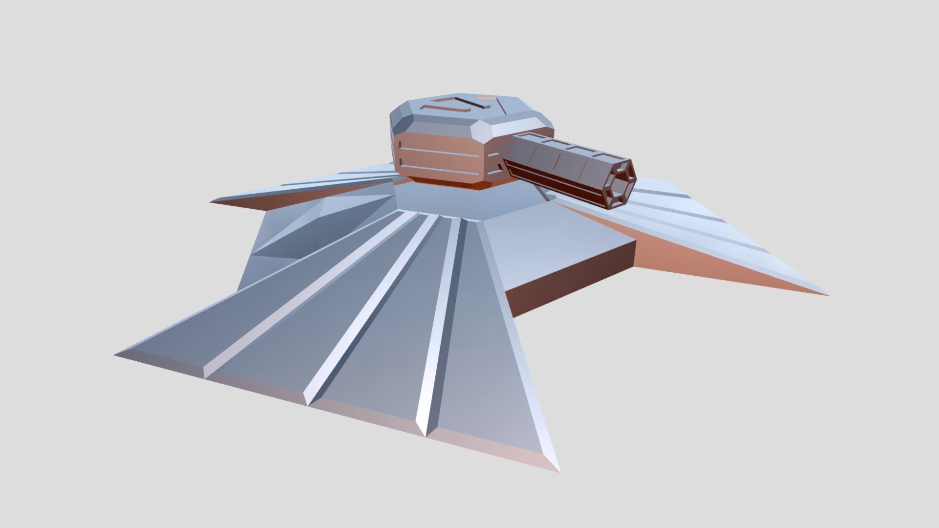 Sentinal Turret - Download Free 3D model by Trockk (@Timrockk) [711852e ...