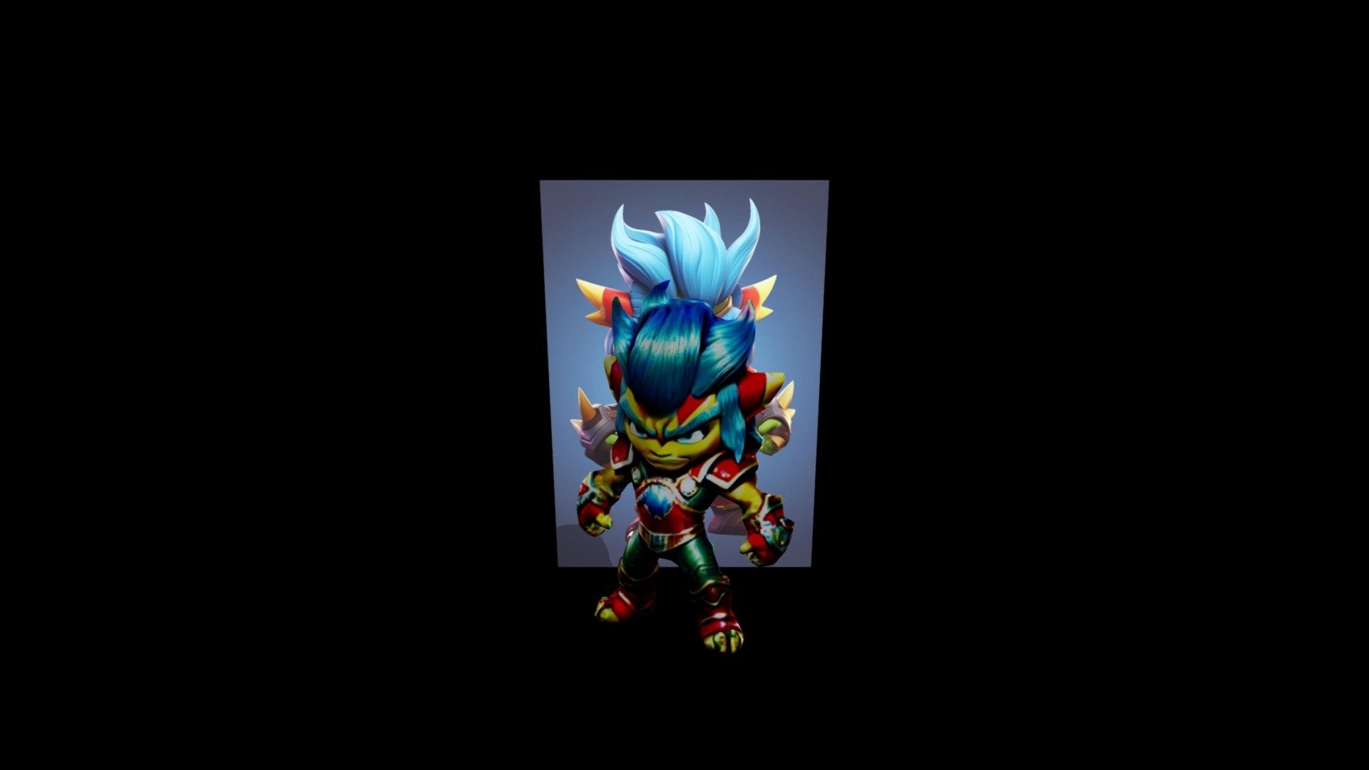 colorful toy character. - Download Free 3D model by klrxyz [7118896 ...