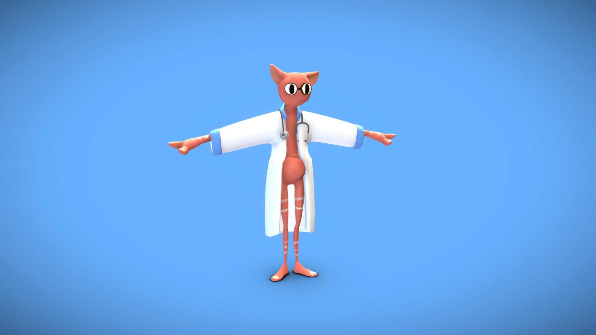 Stylised doctor alien - Download Free 3D model by Weltor [71191c2 ...