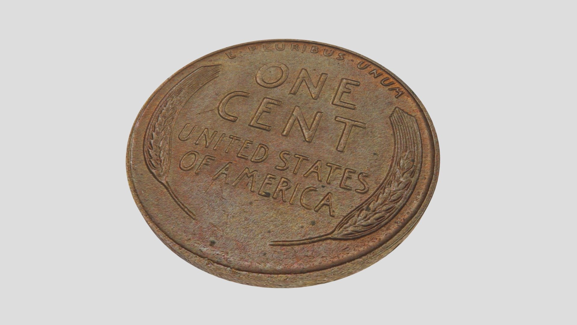 Bronze penny - Download Free 3D model by 2crabs [71199b8] - Sketchfab