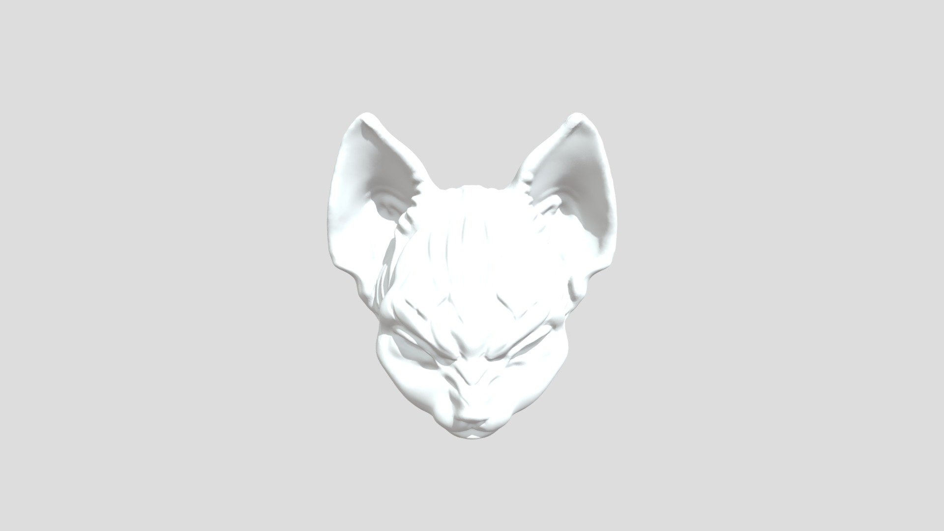 Sphynx Character Sculpt - 3D model by gstrollo (@g3dgi) [711b713 ...