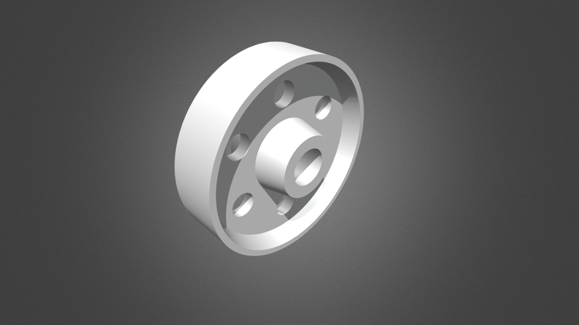 Idler Pulley - 3D model by Steven Bioletti | Steveb3d (@steveb3d ...