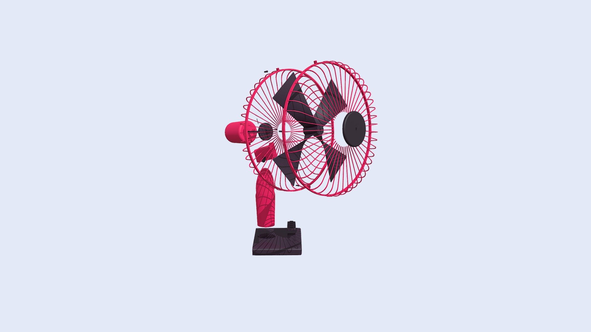 Model fan - 3D model by farith (@farihth) [7120b54] - Sketchfab